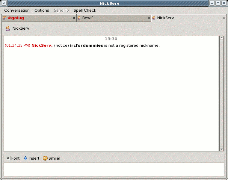 IRC for Dummies using Pidgin | Open Source and the Magic LAMP
